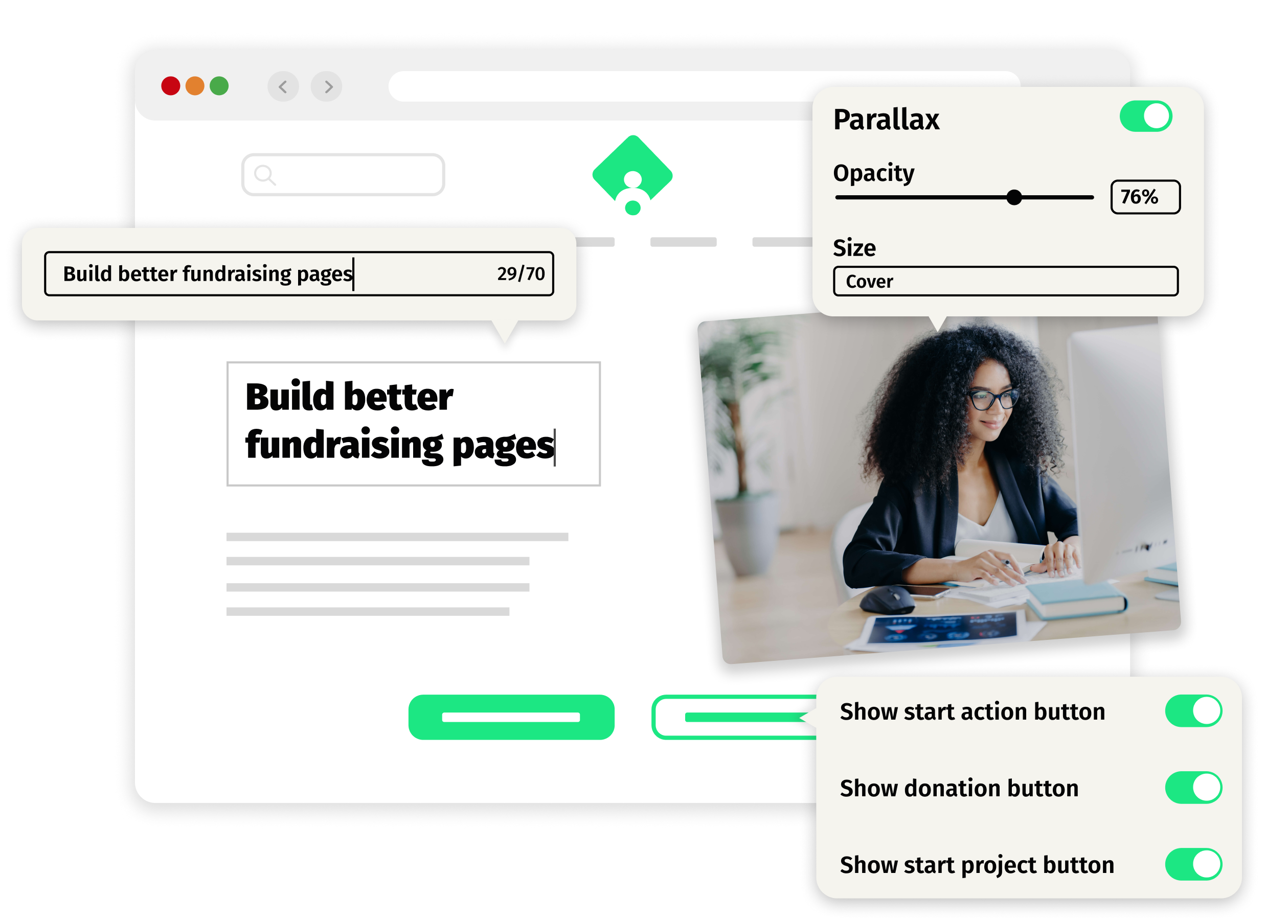 Flex editor | iRaiser